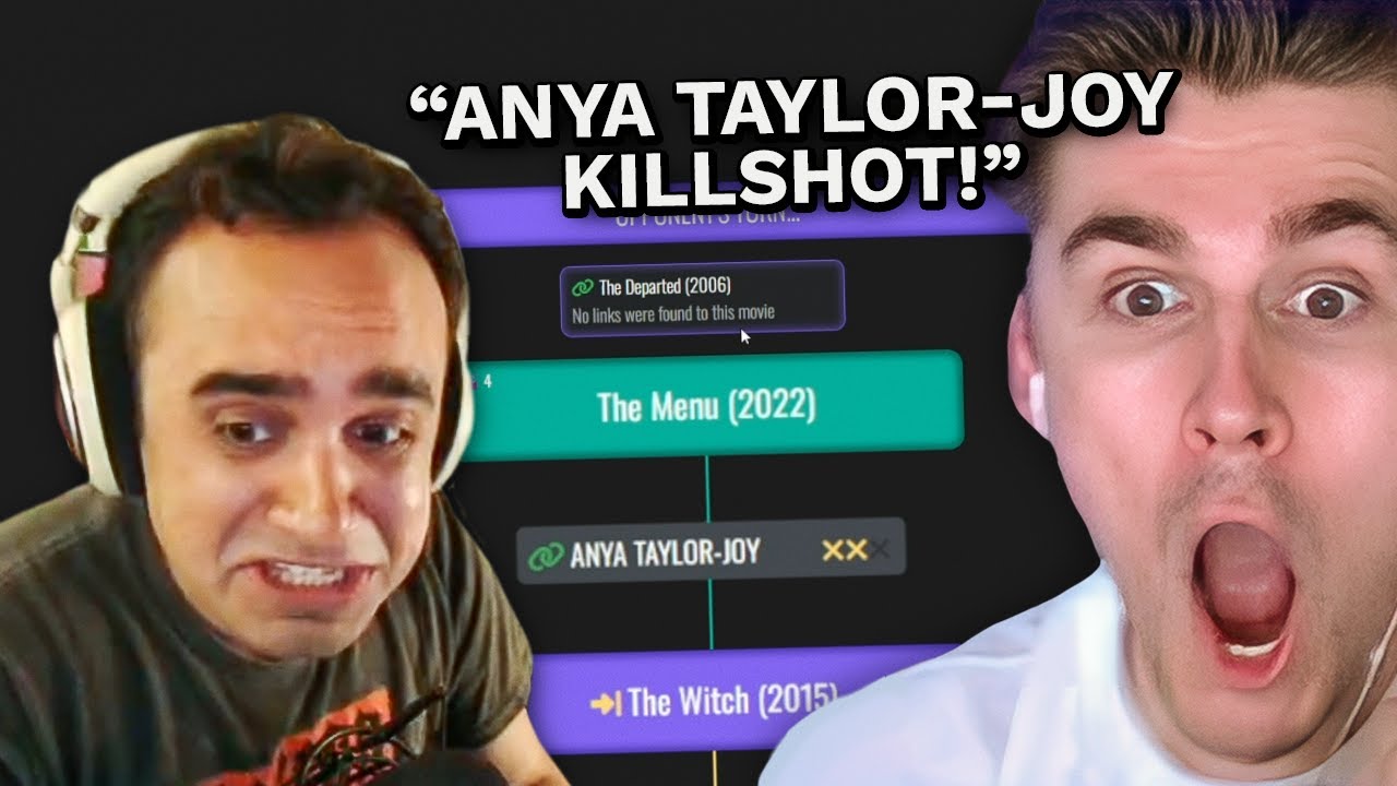 Squeex is SHOCKED by Ludwig's movie knowledge (Cine2nerdle) - YouTube