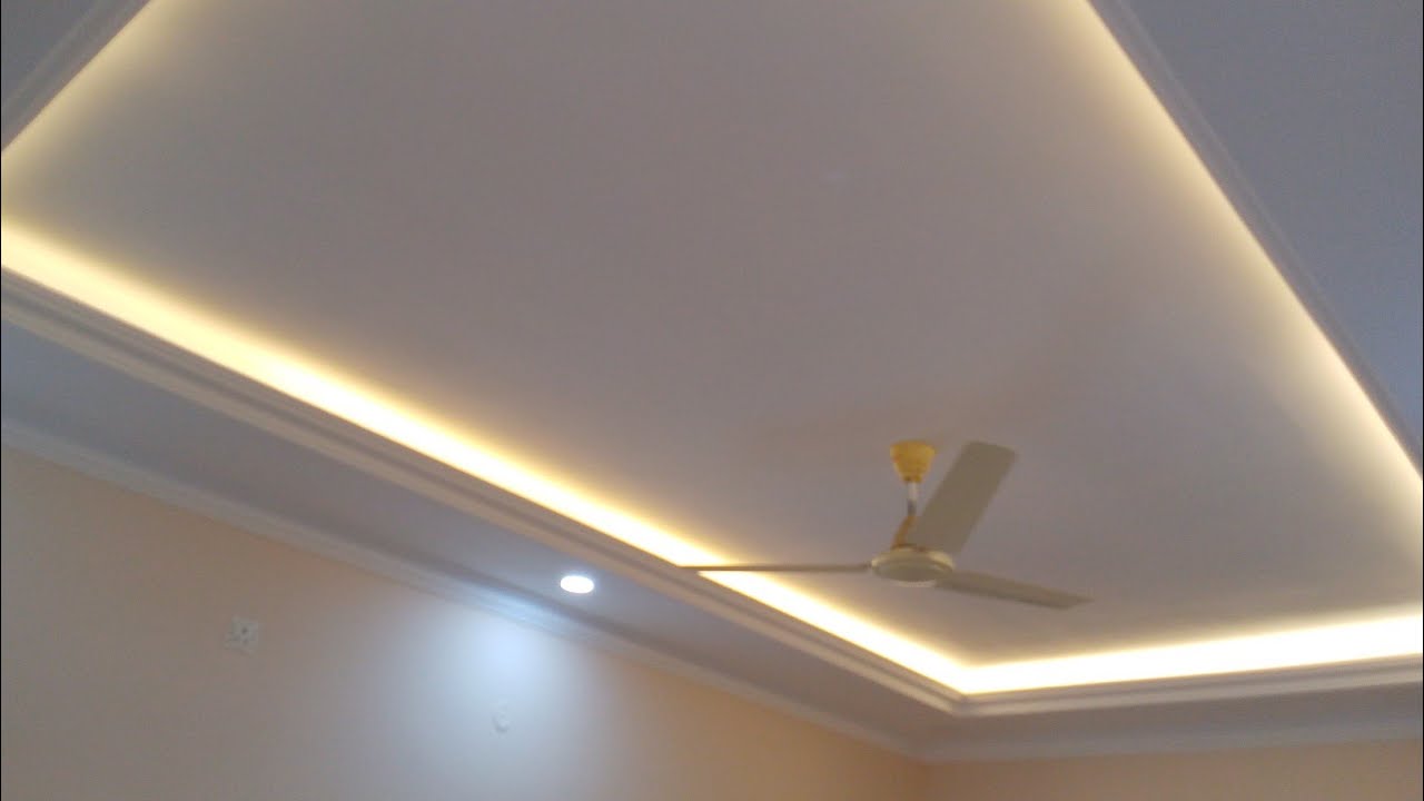 Calcium silicate ceiling simple home decorate with cornish - YouTube