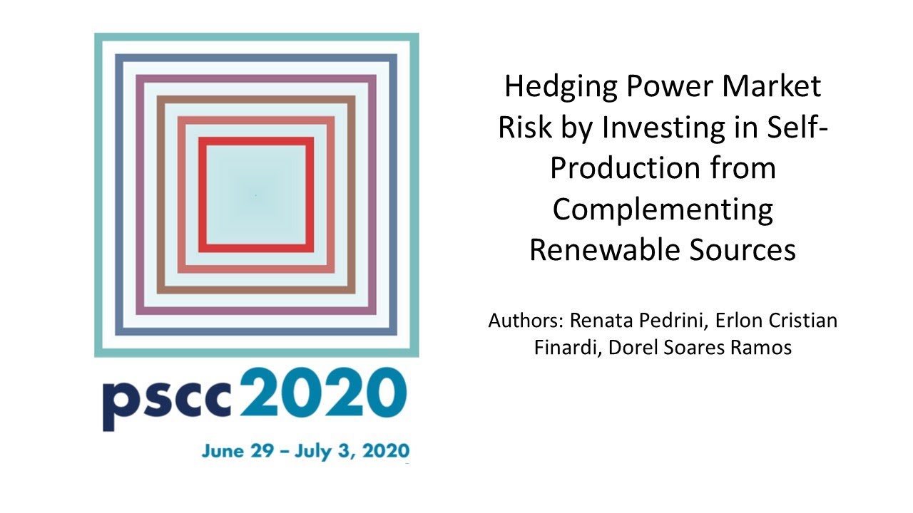 Hedging Power Market Risk by Investing in Self-Production from ...