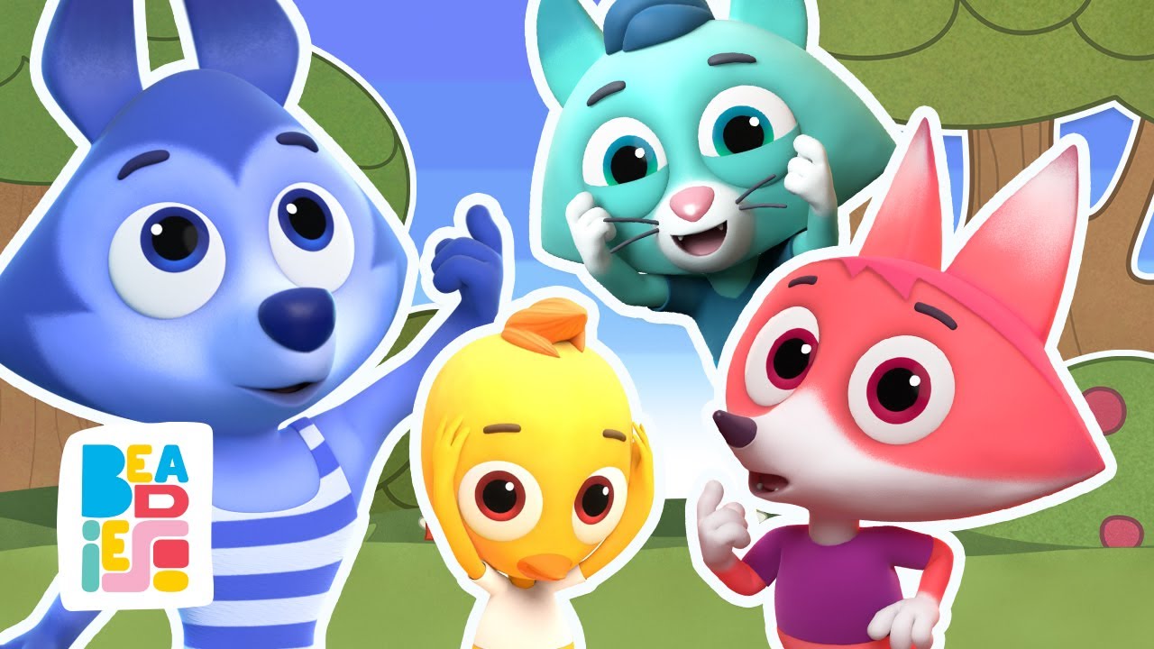 Beadies — Head, ears, nose, eyes — Nursery Rhymes (Head, shoulders ...