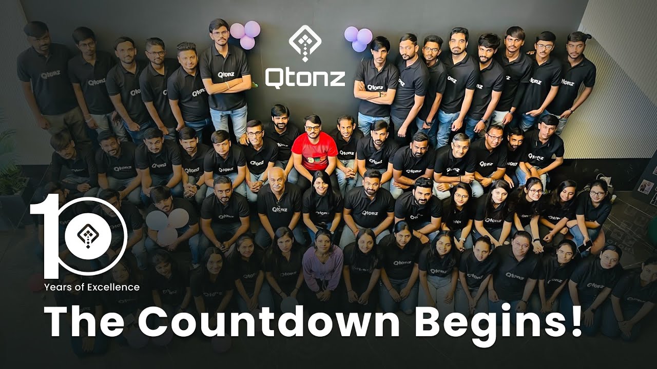 10 years of Excellence of Qtonz Infosoft Pvt Ltd (Rajkot) - YouTube