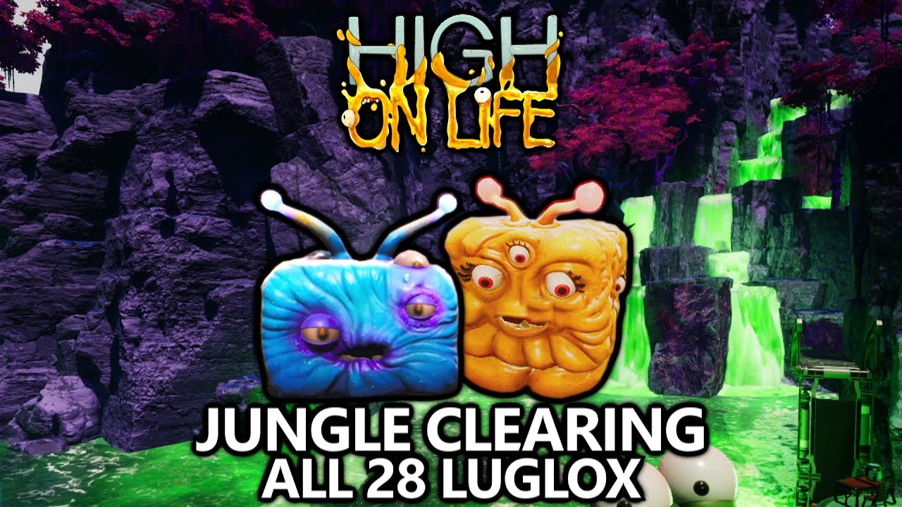 High on Life - All 28 Jungle Clearing Luglox Locations Guide (Chests ...