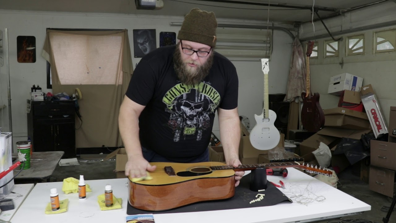 How To Restring a 12 String Guitar PLUS general care and cleaning tips ...