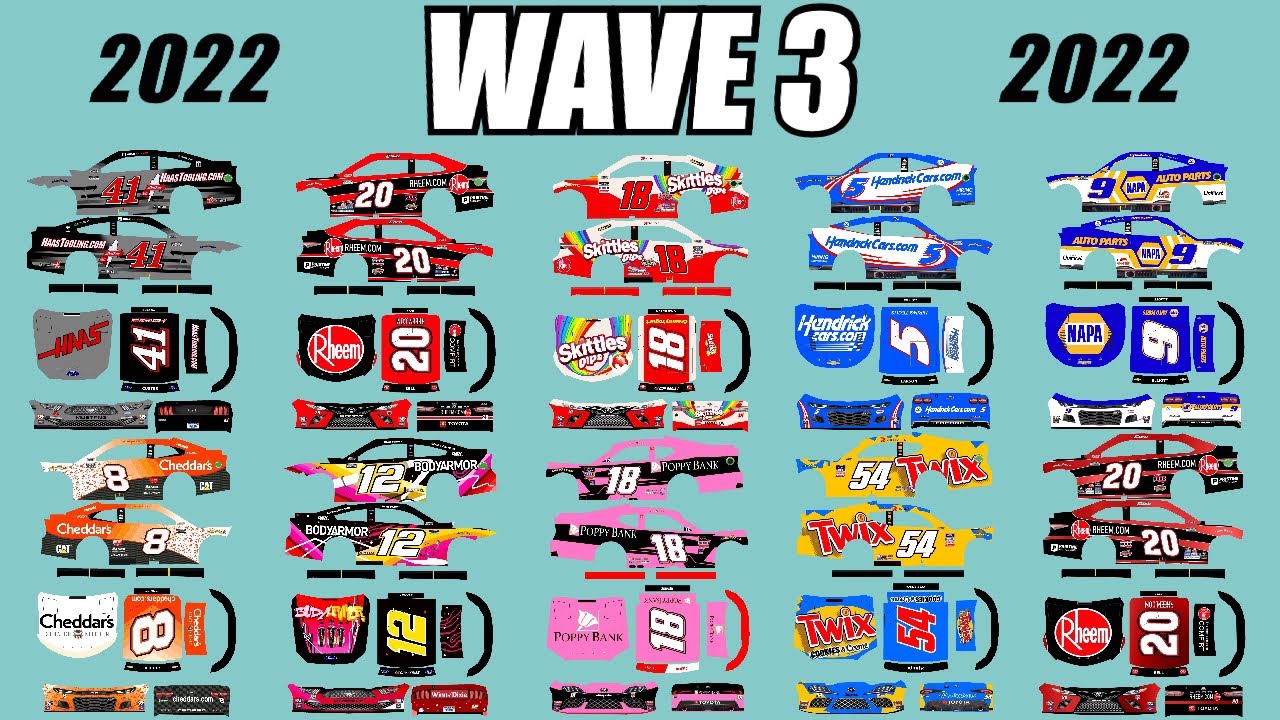 Nascar Template 2022