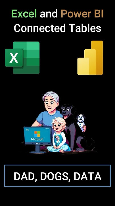 Power BI Connected Tables in Excel #daddogsdata #excel #microsoft365 #powerbi - YouTube