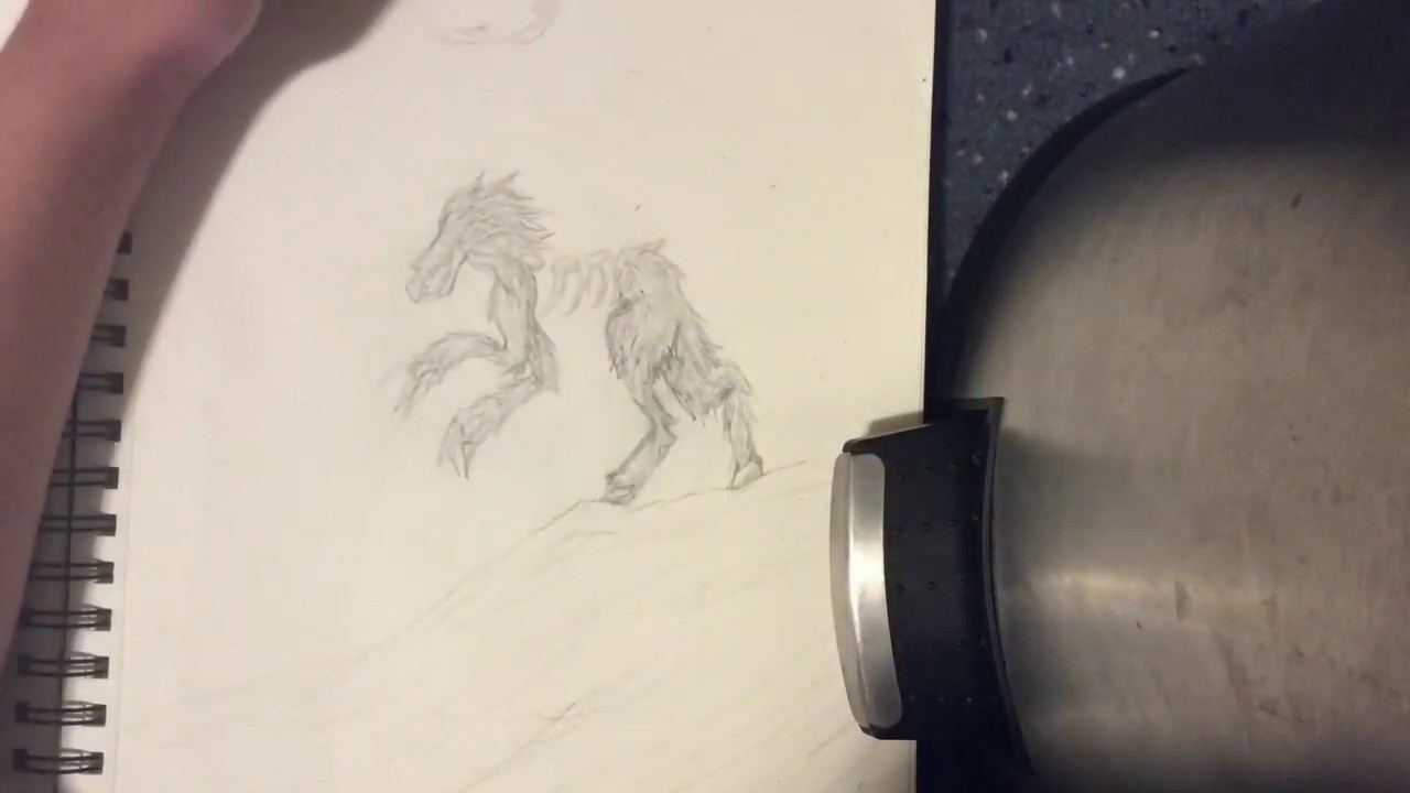 ️Drawing a Windigo ️ - YouTube