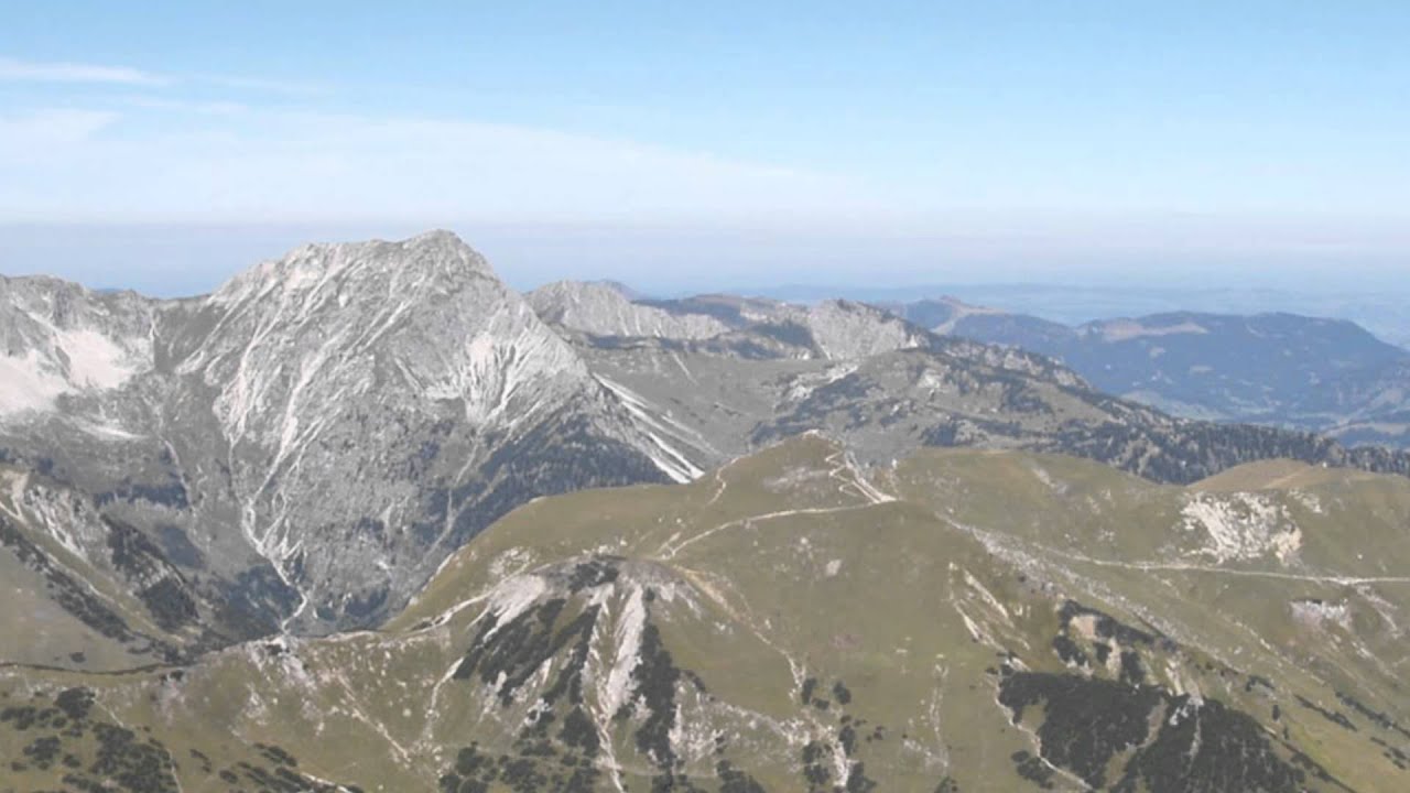 background video / tracking through mountain landscape - YouTube