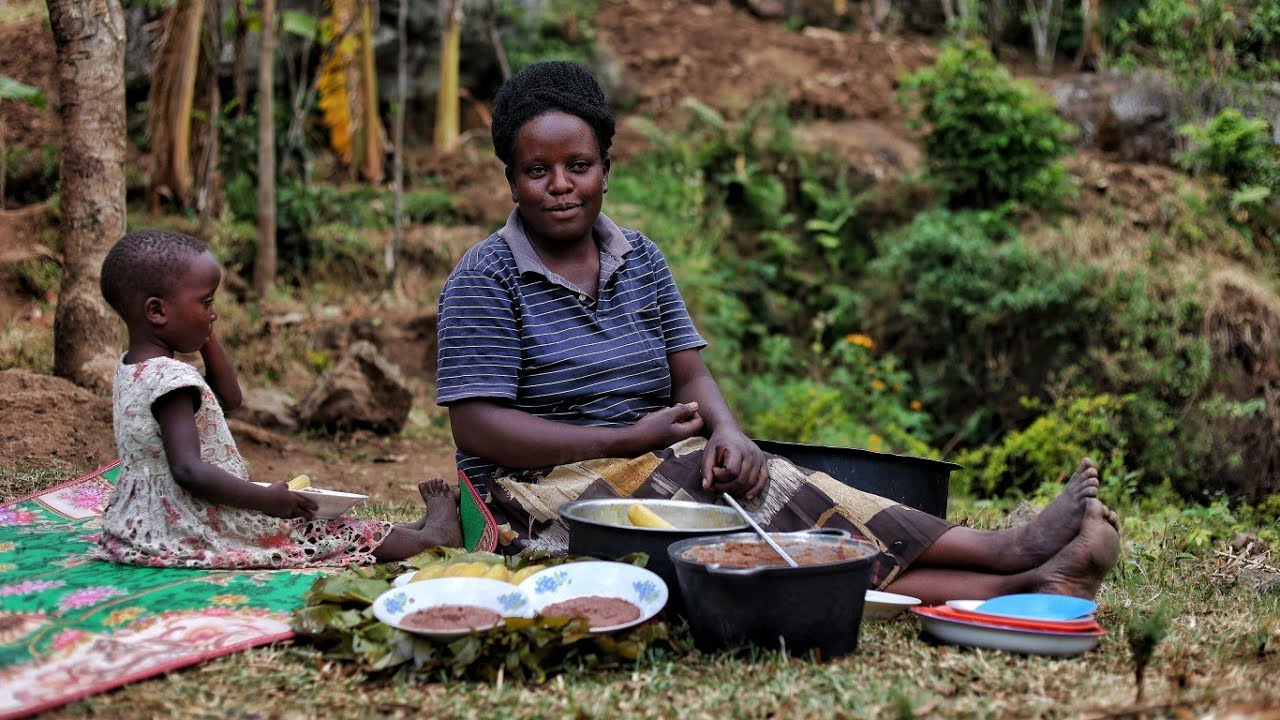 A Cultural Food From Eastern Tribe Of Uganda, Bagisu - YouTube