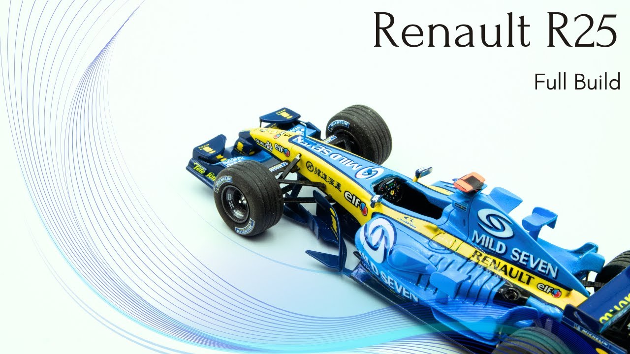 Renault R25 Tameo 1/43 Scale Model - Full Build - YouTube