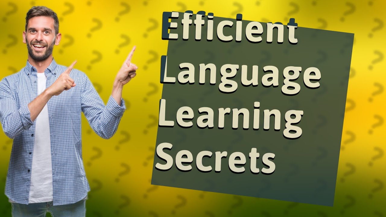 Does Language Immersion Have to Be Painful? Unveiling Efficient Learning Secrets - YouTube