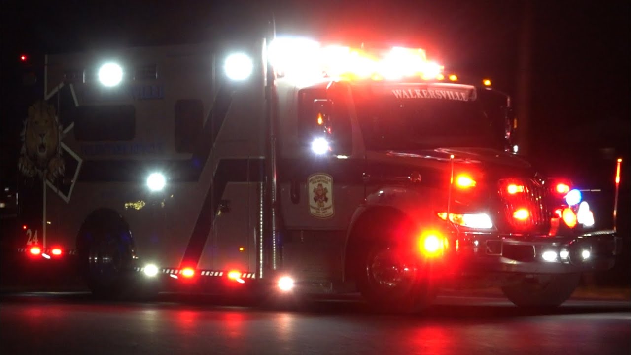 Walkersville Volunteer Rescue Company Ambulance 249 Responding 11/5/24 ...