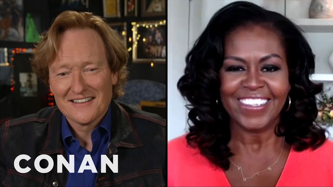 Michelle Obama Full Interview | CONAN on TBS - YouTube