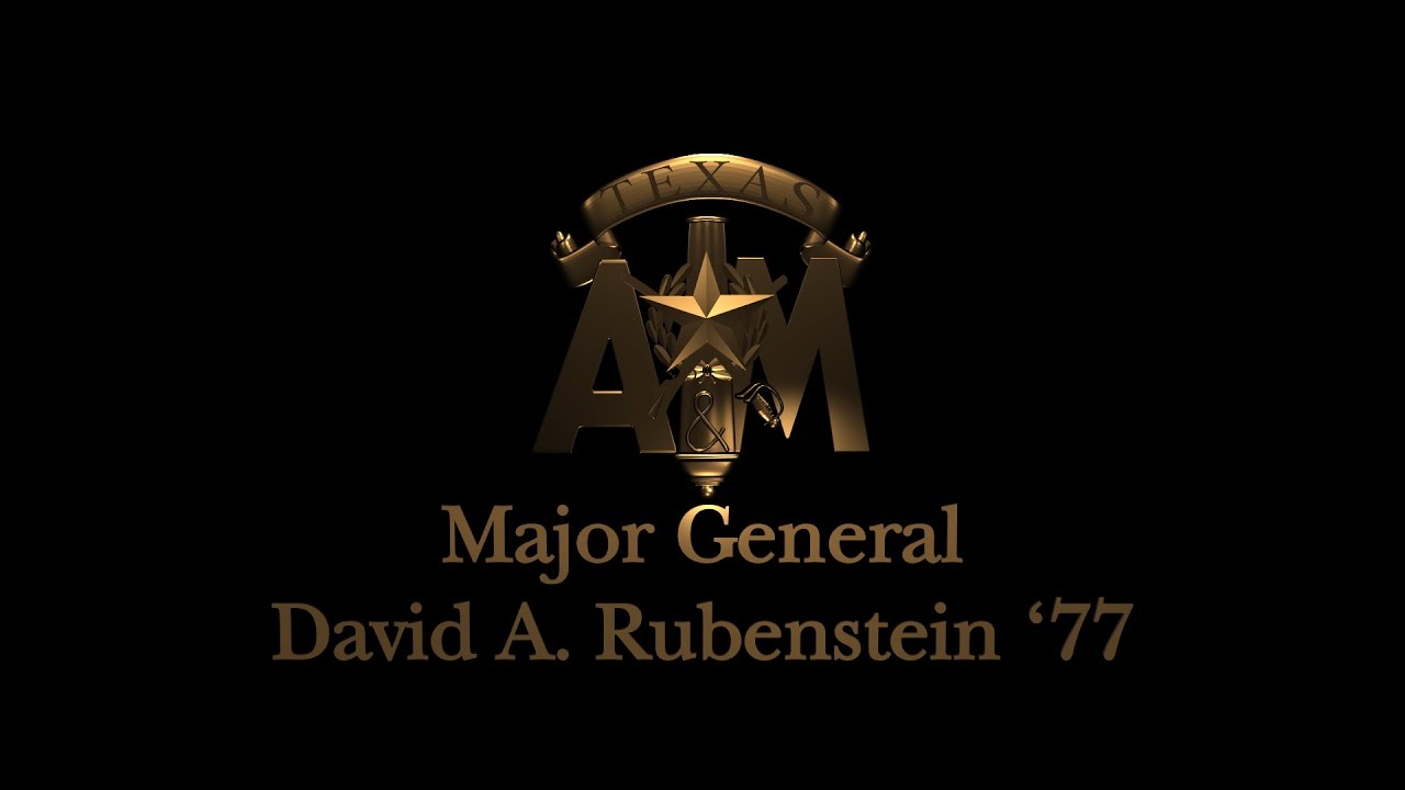 Major General David A. Rubenstein '77 - YouTube