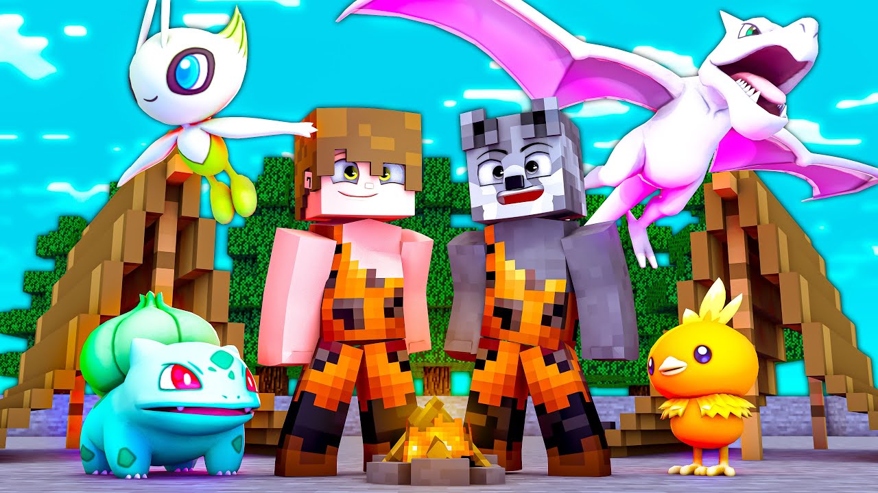 Minecraft : Primitivo Pokémon #1- ESCOLHI O POKÉMON INICIAL FAVORITO ...