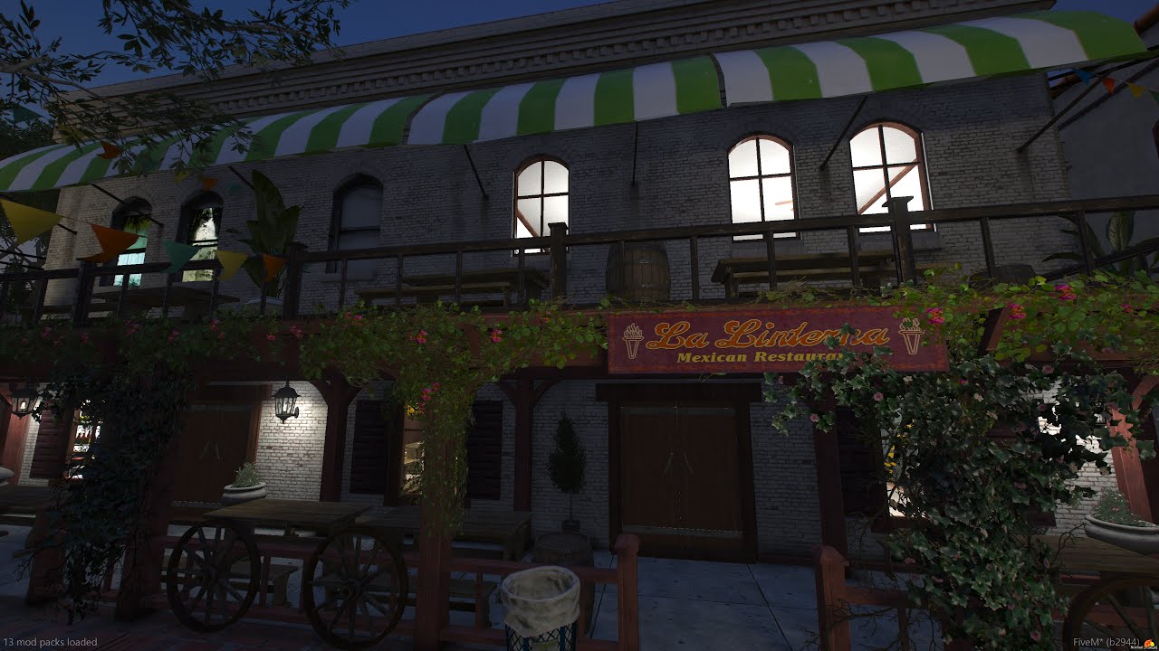Fivem La Linterna Mexican Bar MLO Interior & map for Roleplay | FiveM ...