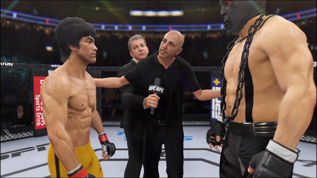 Bruce Lee vs. DC Bane - EA Sports UFC 4 - Epic Fight 🔥🐲 - YouTube
