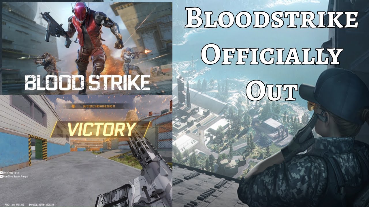 Bloodstrike Officially Out Gameplay - YouTube