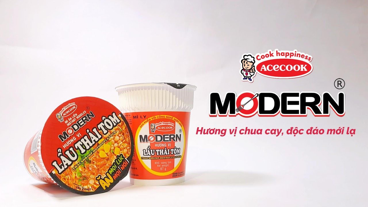 Mỳ ly Modern | Hương vị chua cay, độc đáo mới lạ - YouTube