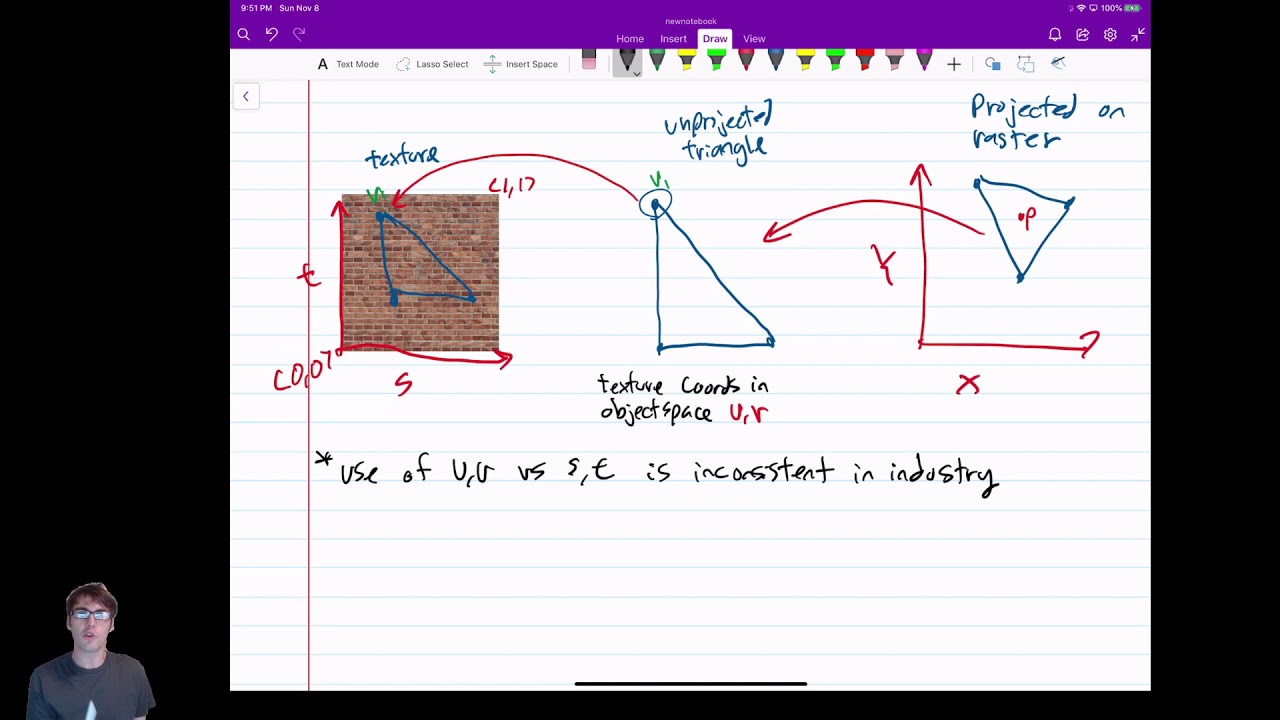 (Unit 9) Colour and Shading 5: Inverse Texture Mapping - YouTube
