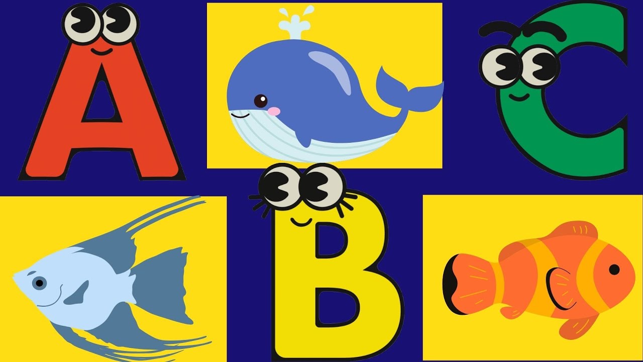 A to Z Sea Creatures 🌊 | Ocean Animals Alphabet for Kids | Learn ...