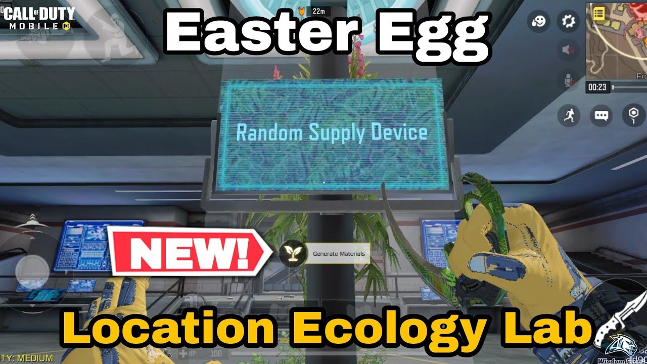 Easter Egg at Ecology Lab in Battle Royale Cod Mobile - YouTube
