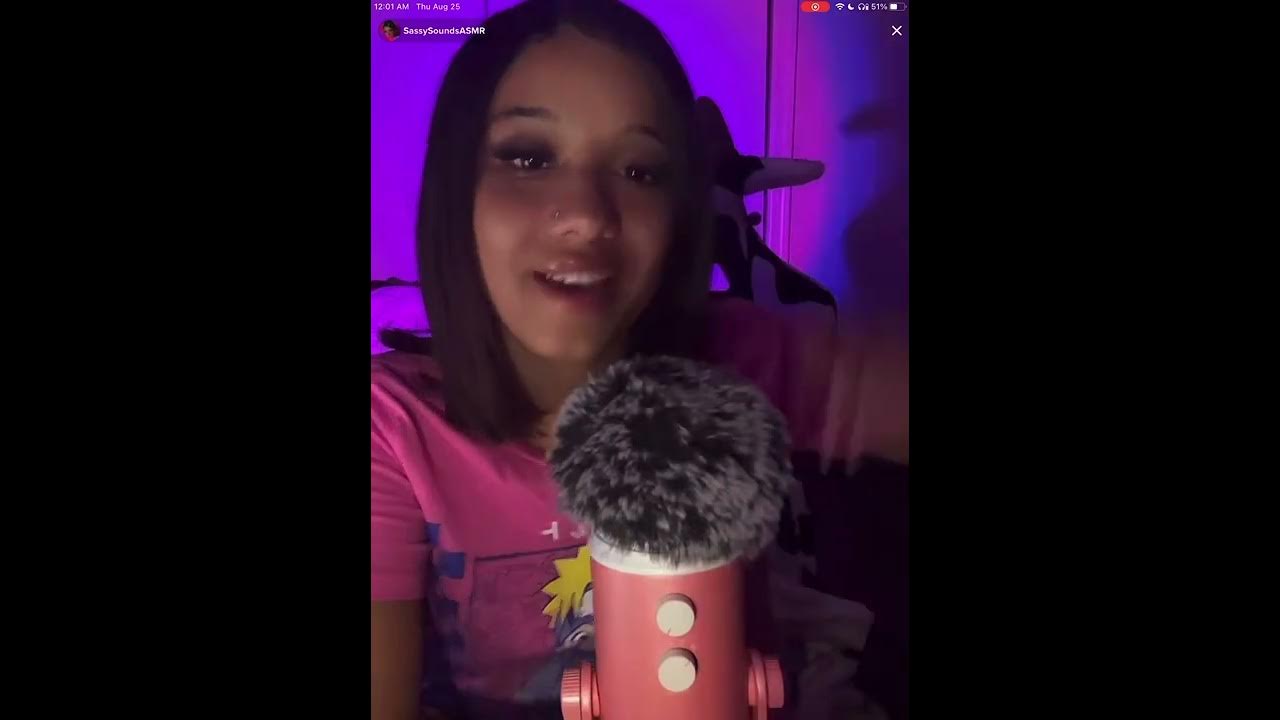 Sassysounds Asmr Tiktok Live Entertainment Asmr Explore Shorts Tiktok Trending Subscribe
