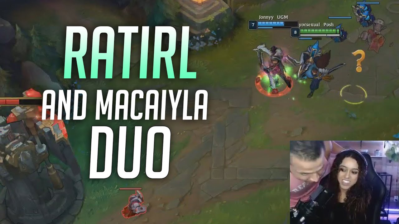 Tyler1 catches Macaiyla and RATIRL duoing - YouTube