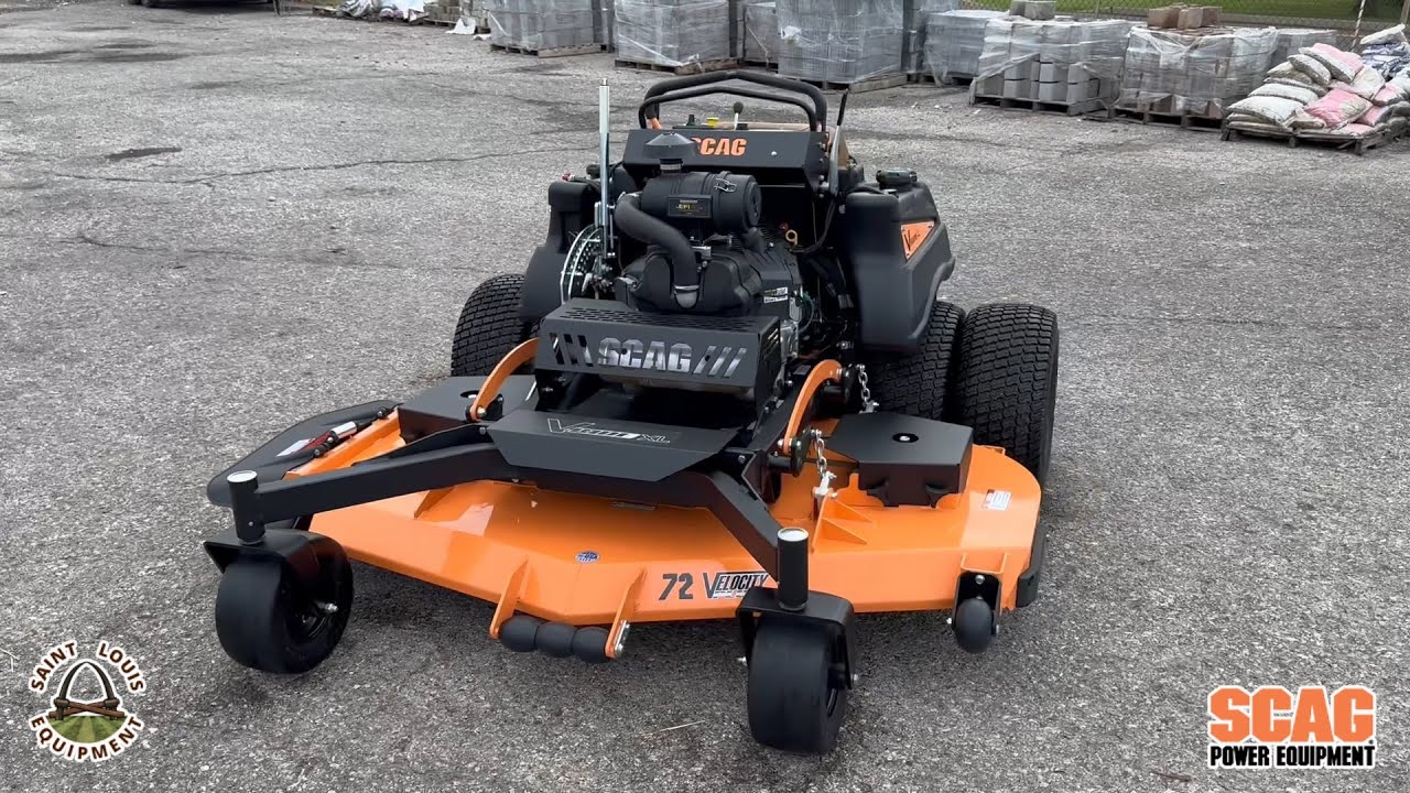 Scag 72 inch V-Ride XL with Dual Wheels - Stand On Mower in De Soto ...