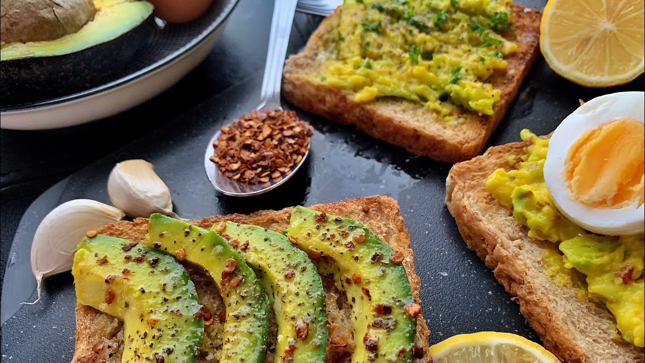 Avocado Toast - 3 Ways - YouTube