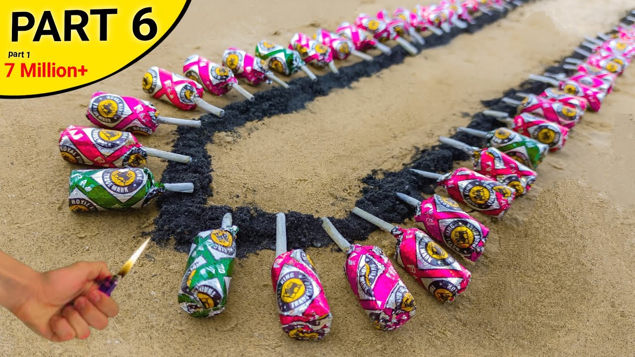 4th Bullet Bomb Crackers at Once Fire ~ mini Bullet Crackers Testing at ...