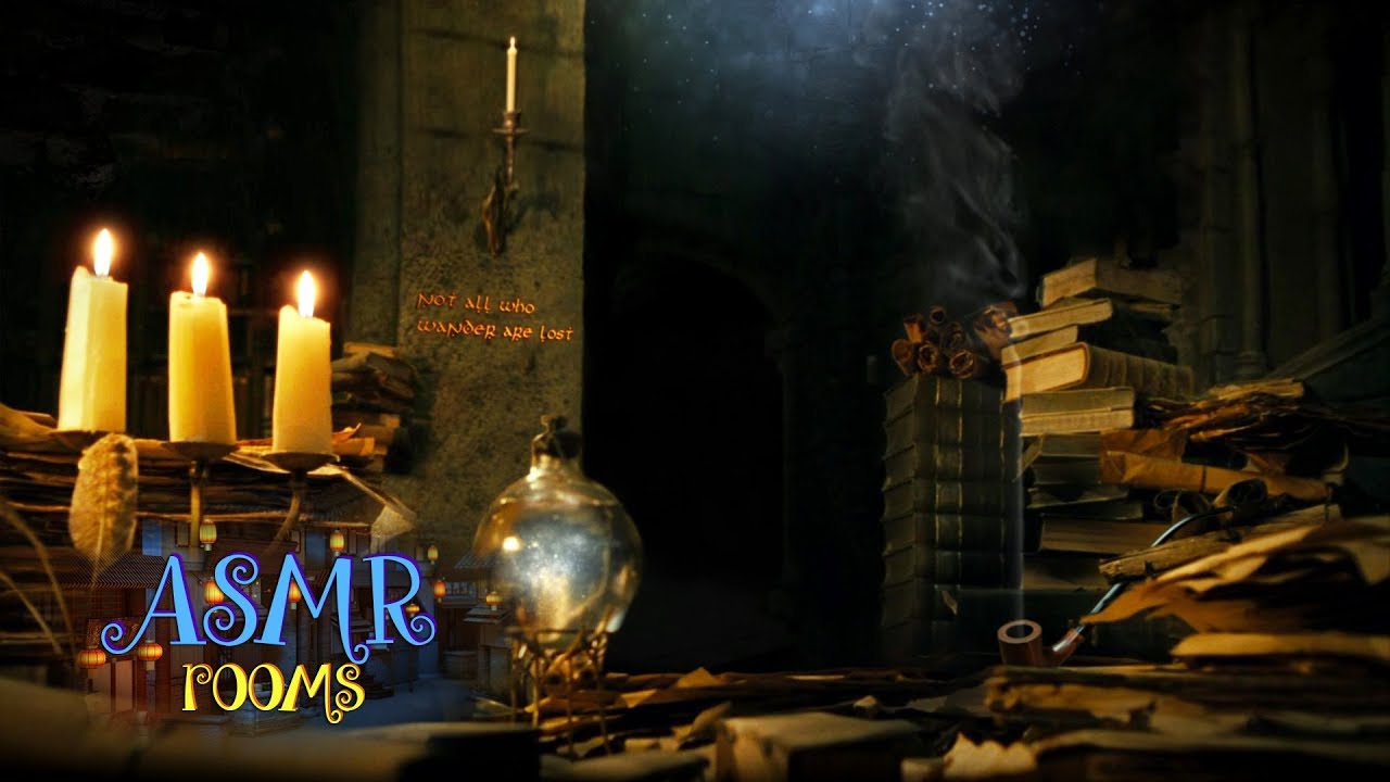 Lord of the Rings inspired Ambience - Gandalf's Library - Minas Tirith ...