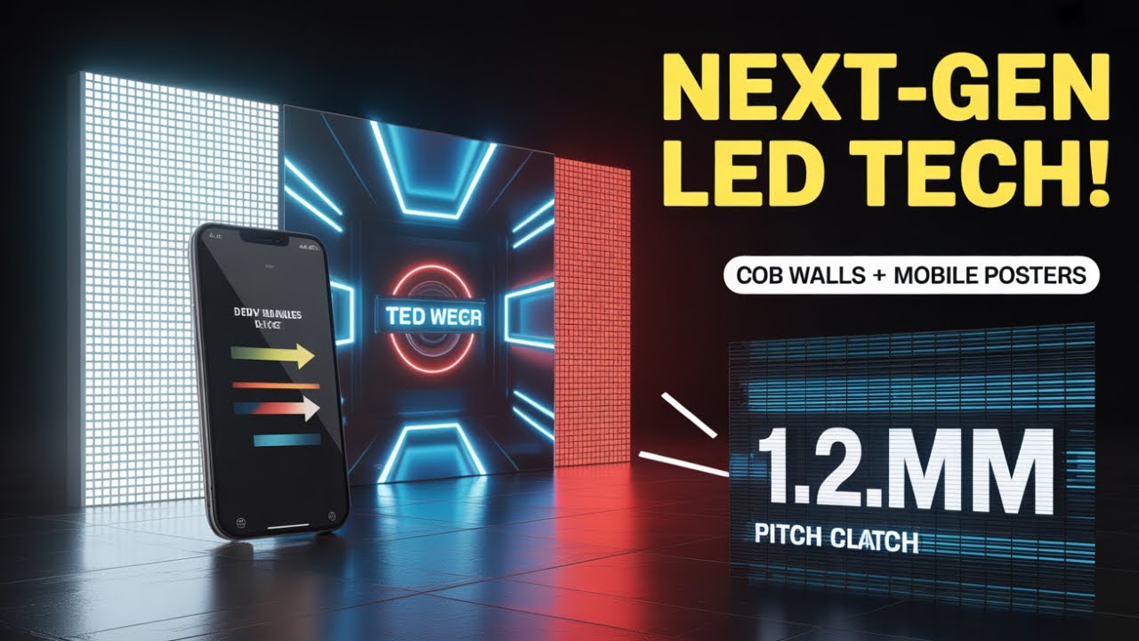 Hikvision’s COB LED Walls & Mobile Displays: The Future of Visual Tech ...