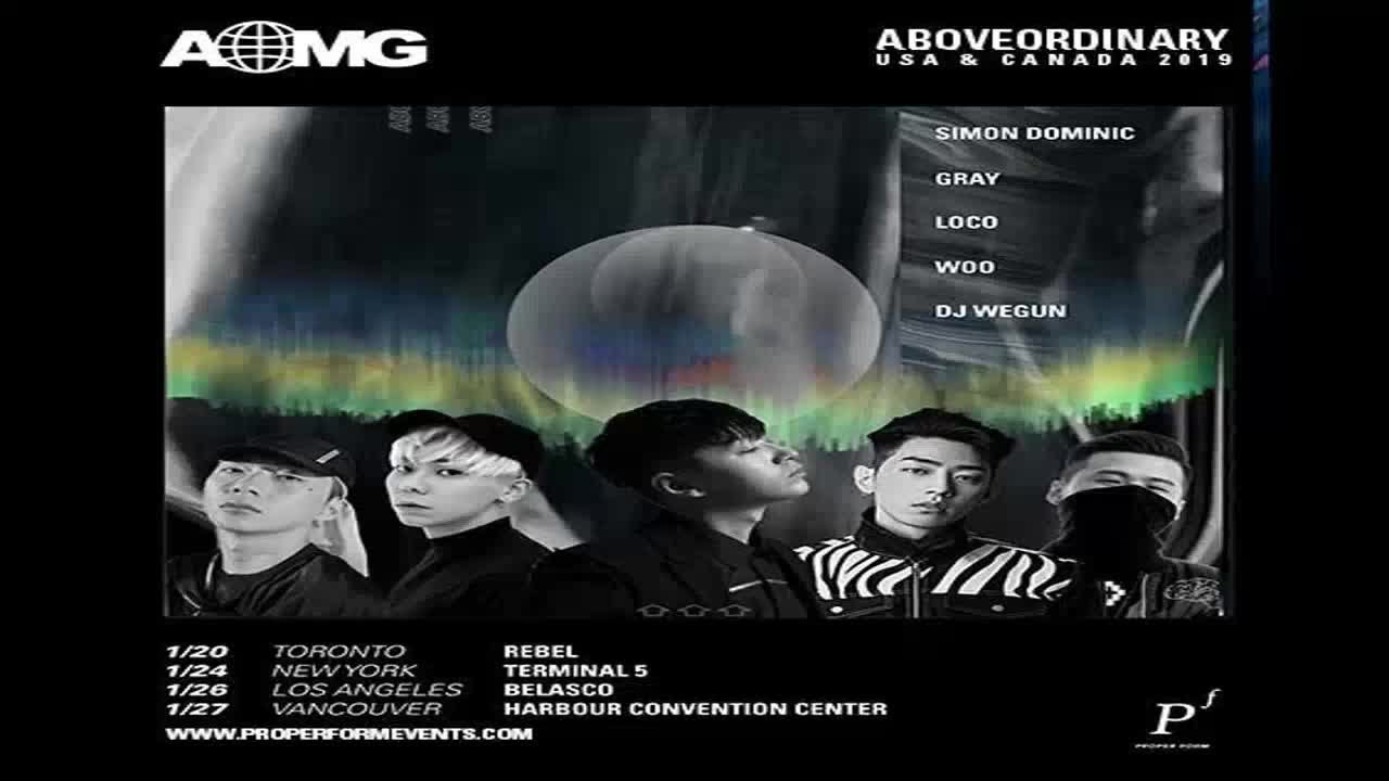[Tour Announcement and Ticket Giveaway] AOMG 'ABOVEORDINARY' USA ...