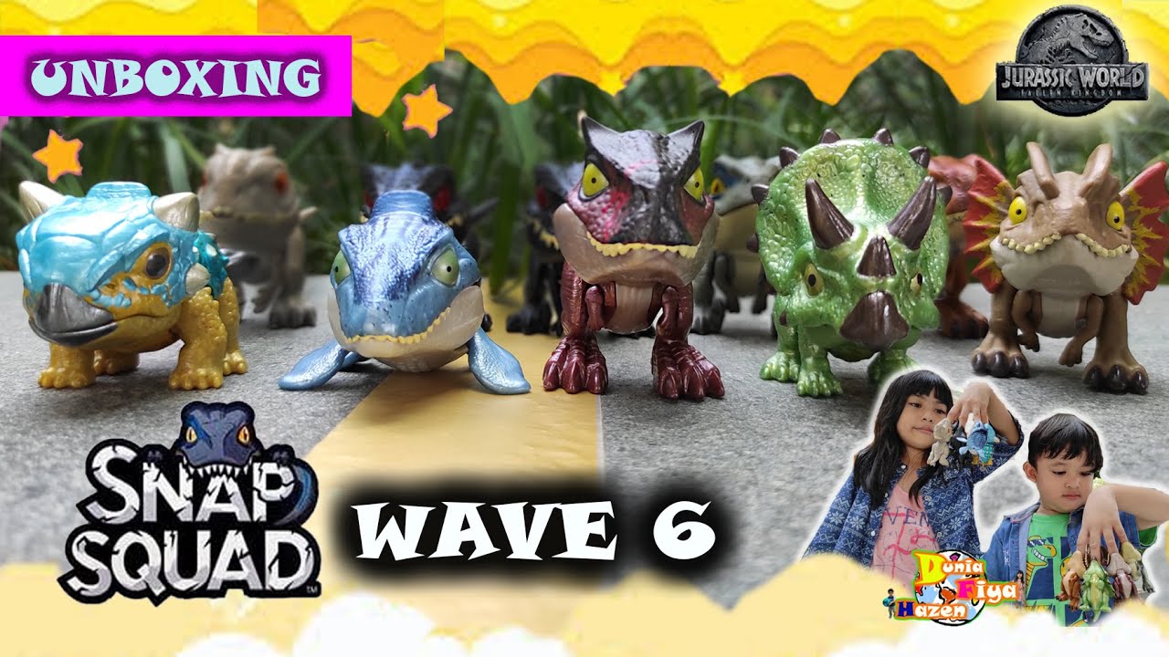 Snap Squad Wave 6 I Mattel action! - Dunia Fiyahazen - YouTube