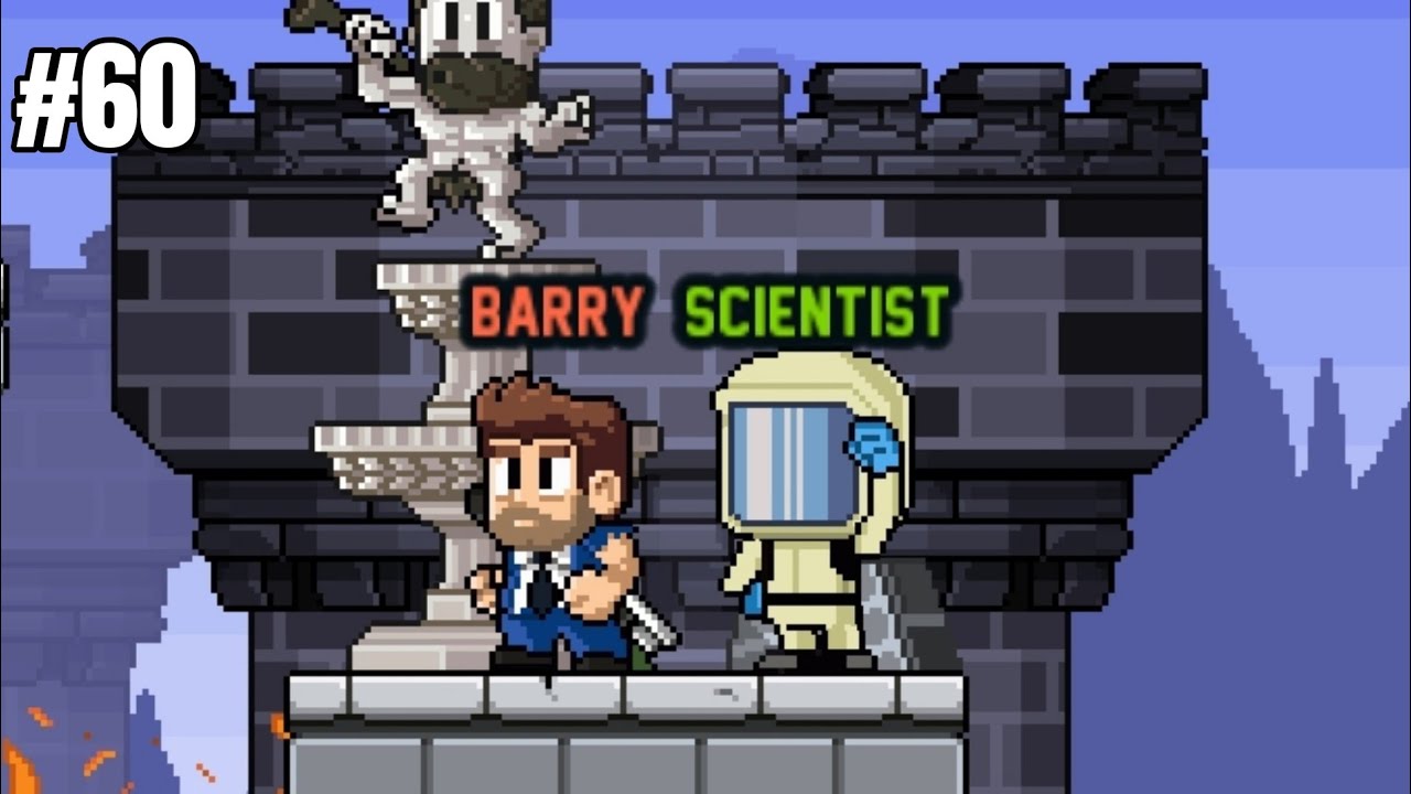 Barry and The Scientist | Dan The Man Multiplayer Gameplay with Cyber X ...