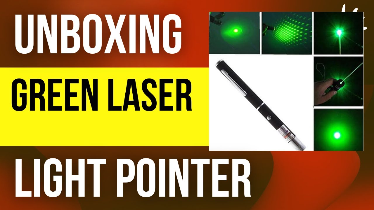 Unboxing Super Powerful Green Laser | Class 3 laser light with 10 mW ...