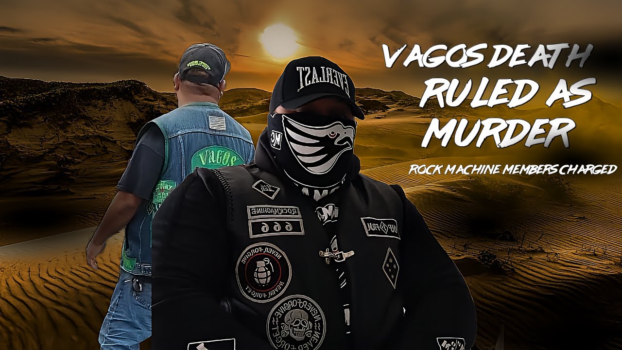 ROCK MACHINE MEMBER WHO PLOWED OVER VAGOS MC PRESIDENT CHARGED - YouTube