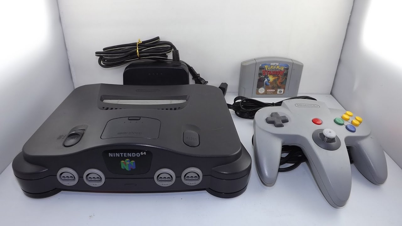 Console Nintendo 64 + Pokémon Stadium - YouTube