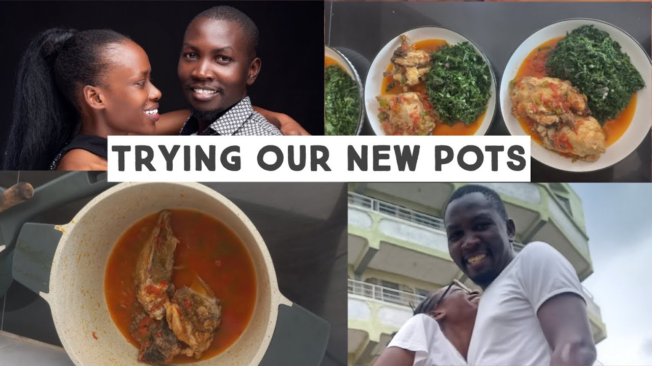 MAKING MY HUBBY HIS FAVOURITE MEAL😋/TRYING MY NEW POTS FROM SHIQUO WA ...