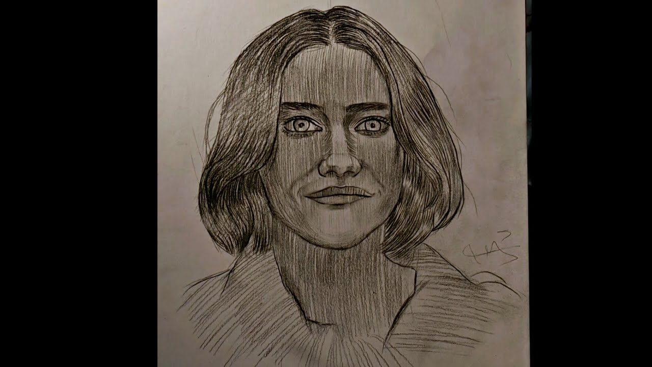 Step-by-Step Portrait Drawing Tutorial | Realistic Pencil & Charcoal ...