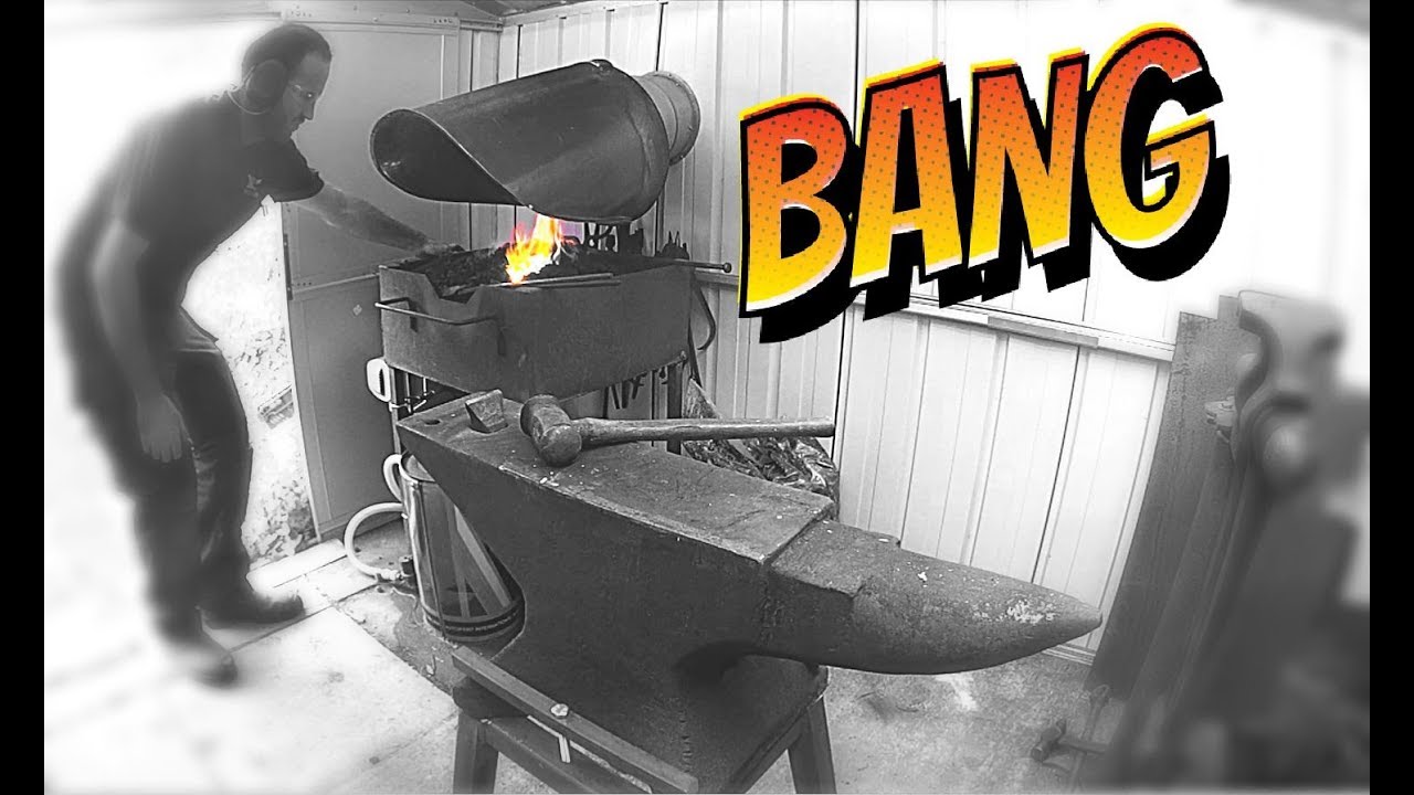 Anvil, Leg vice and forge set up - Blacksmithing and welding Project ...
