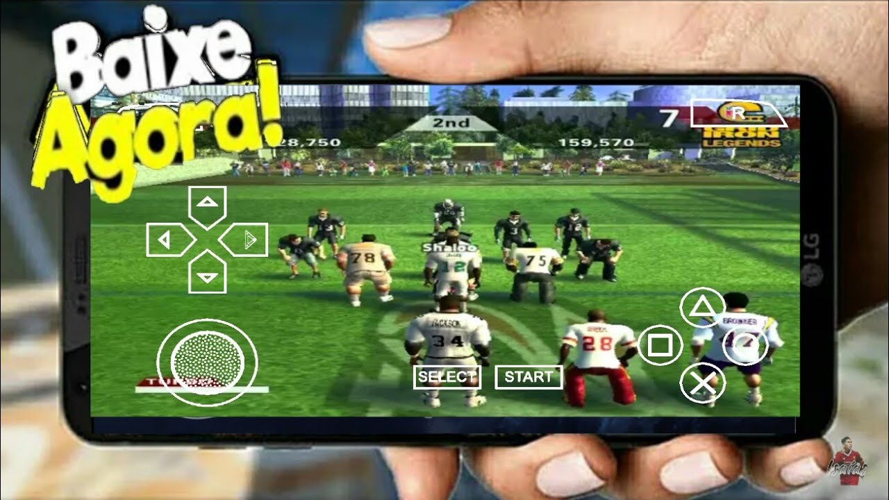 NFL STREET 2 GAME PARA PPSSPP/PSP - YouTube