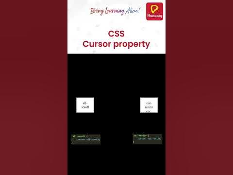 CSS Cursor Property | CSS Hacks | Practically - YouTube