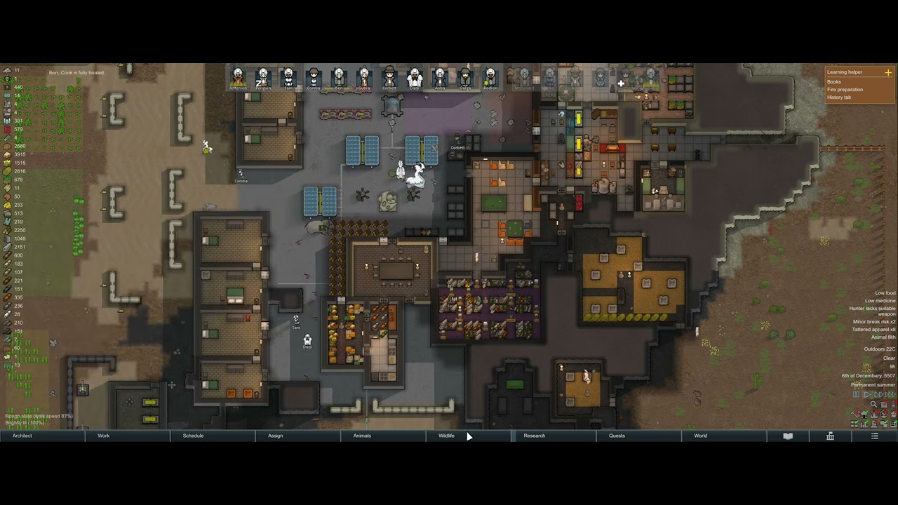 Rimworld, Fort Hopestar, Part 25, The Bug Invasion - YouTube