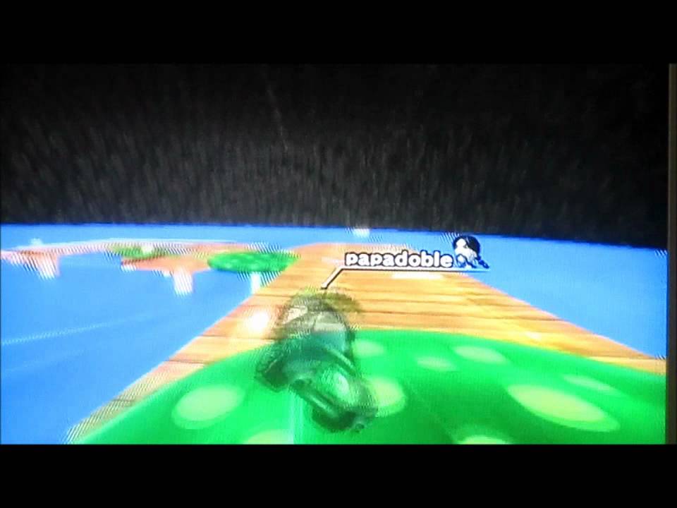 MKWii Custom track Kinoko Cave 1:44.447 with kart - YouTube