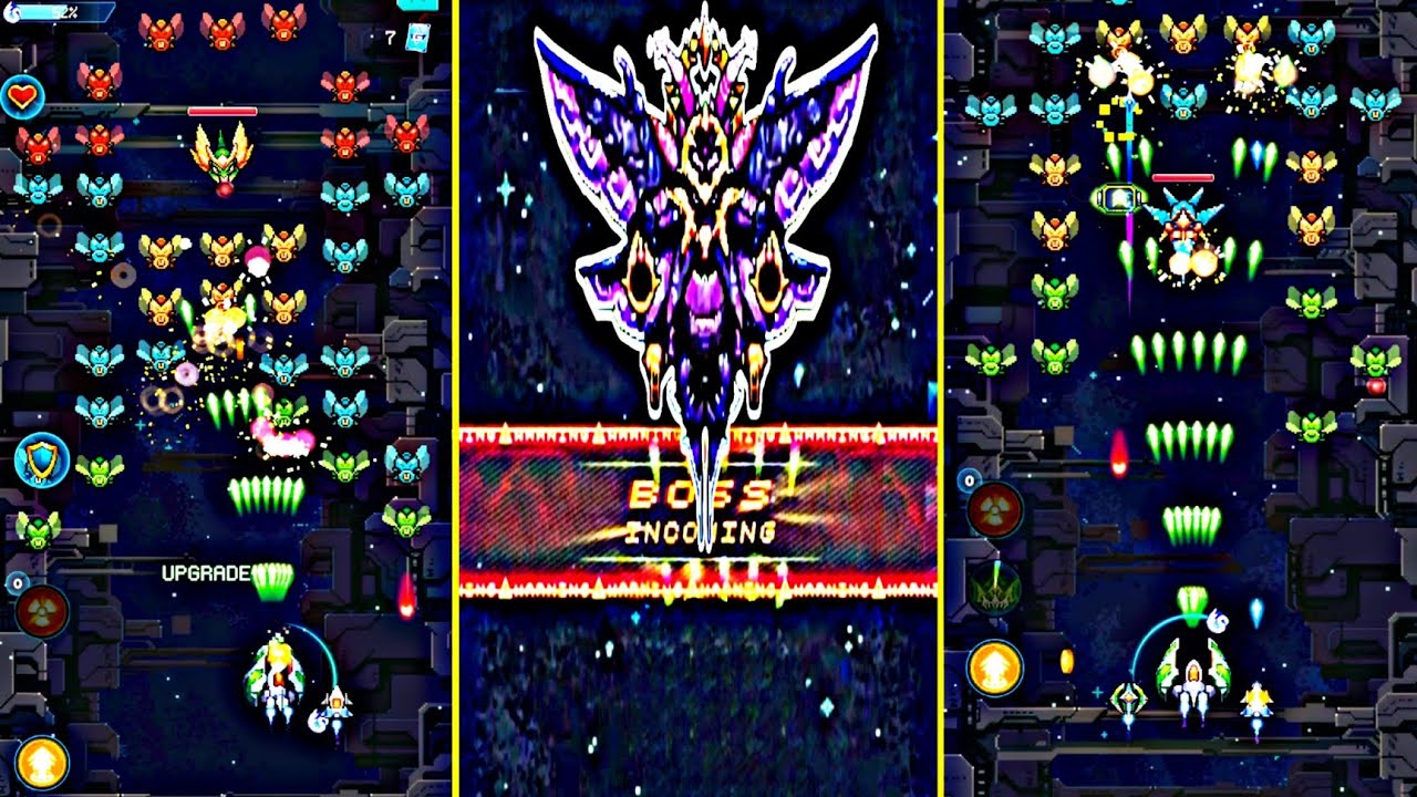 Galaxiga Queen butterfly boss level 31 walkthrough | brown2k2gaming ...