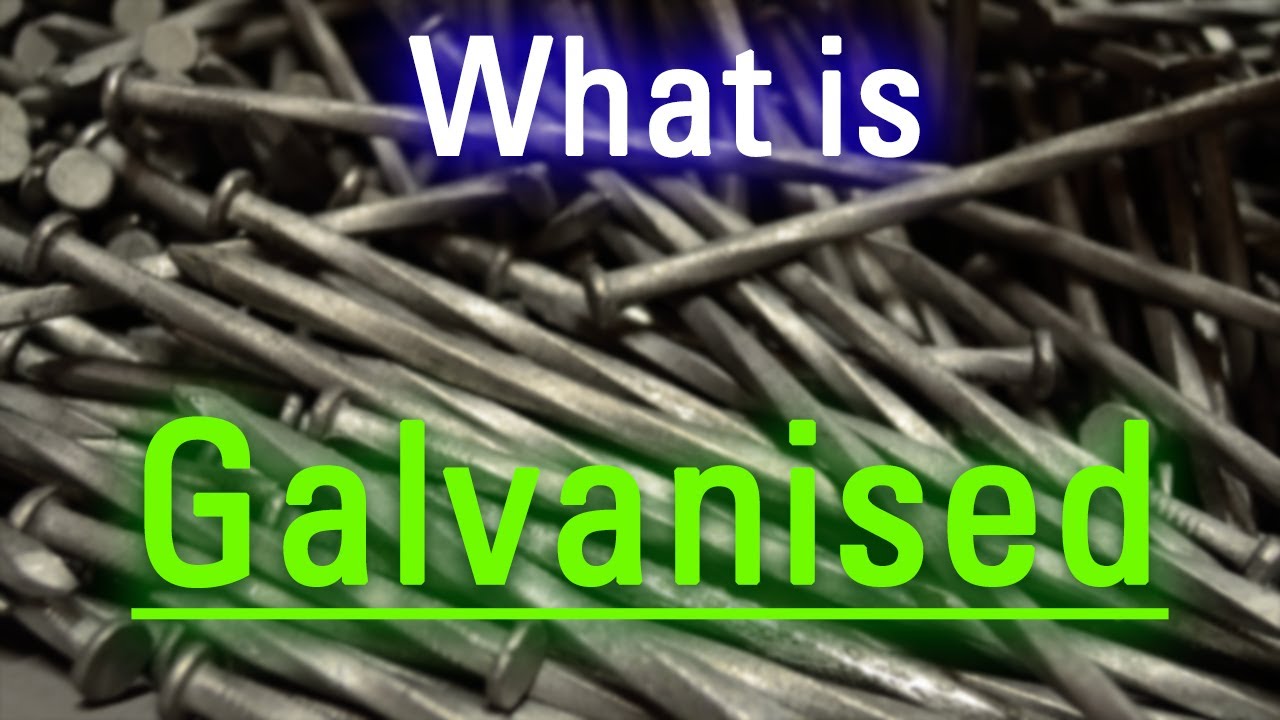 How Does Galvanised Look? | How to Say Galvanised in English? | What is ...