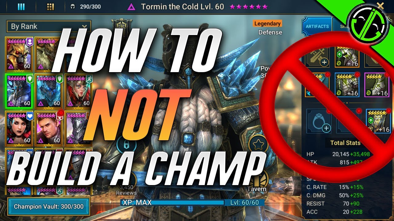 How To NOT Build A Champ: This Will CHANGE YOUR GAME - YouTube