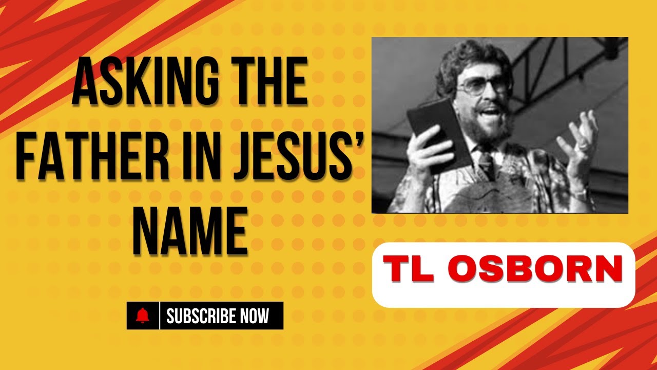 5. ASKING THE FATHER IN THE NAME OF JESUS || HEALING THE SICK: | TL ...