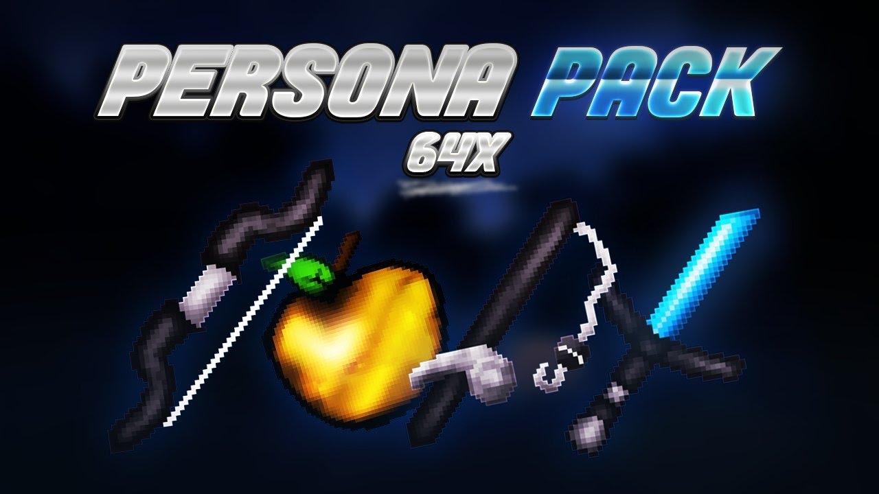 Persona Pack 64x - Minecraft PvP Pack - YouTube